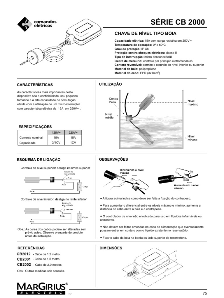 Chave Boia CB 2000 | PDF