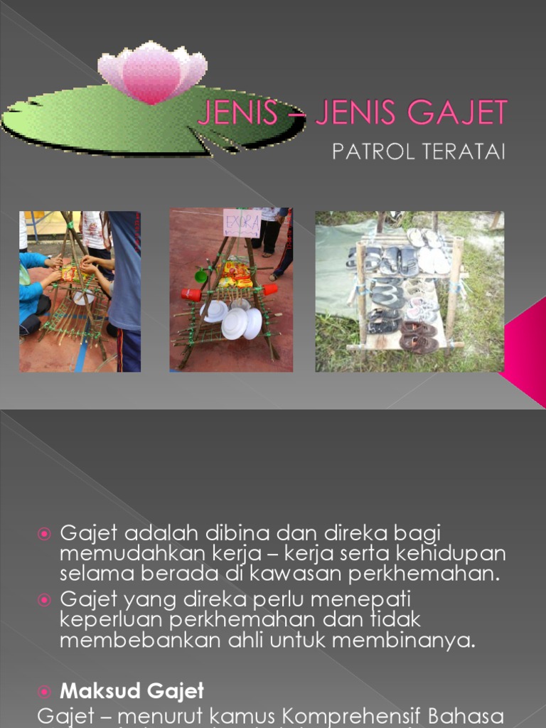 Jenis - Jenis Gajet | PDF