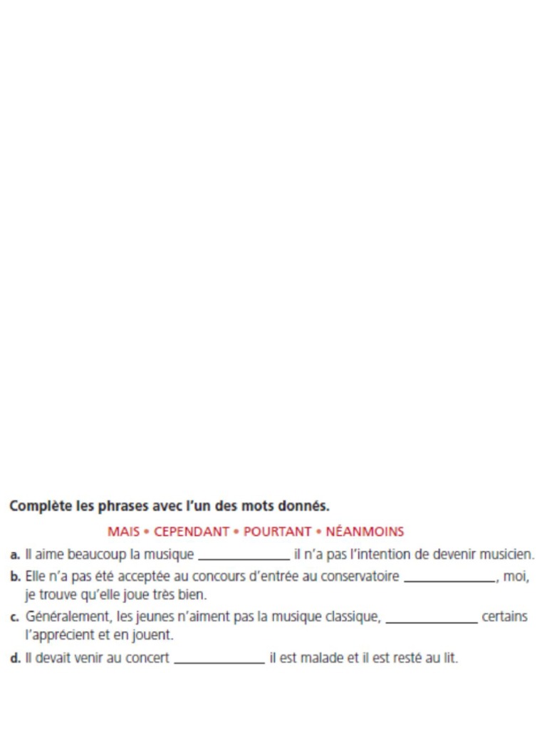 L Expression de La Concession Et de L Opposition | PDF