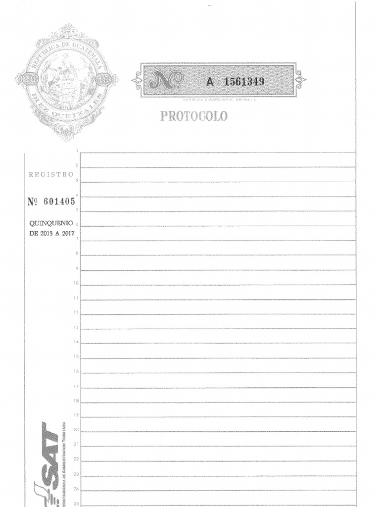 Hoja de Protocolo | PDF