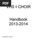 Hand Signals For Choral Conducting | PDF | Song Structure | Choir
