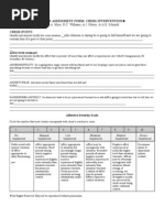 LOCUS Scoring Sheet - LA | PDF | Mental Disorder | Substance Use Disorder