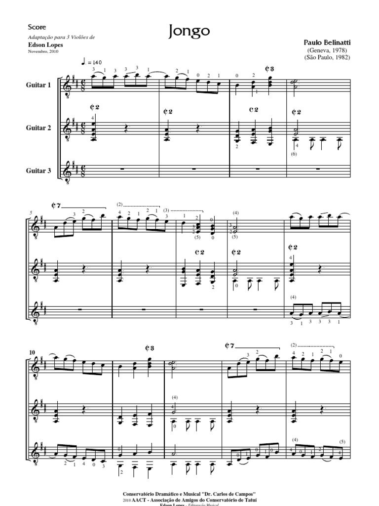 Jongo (Trio) | People | Classical Music