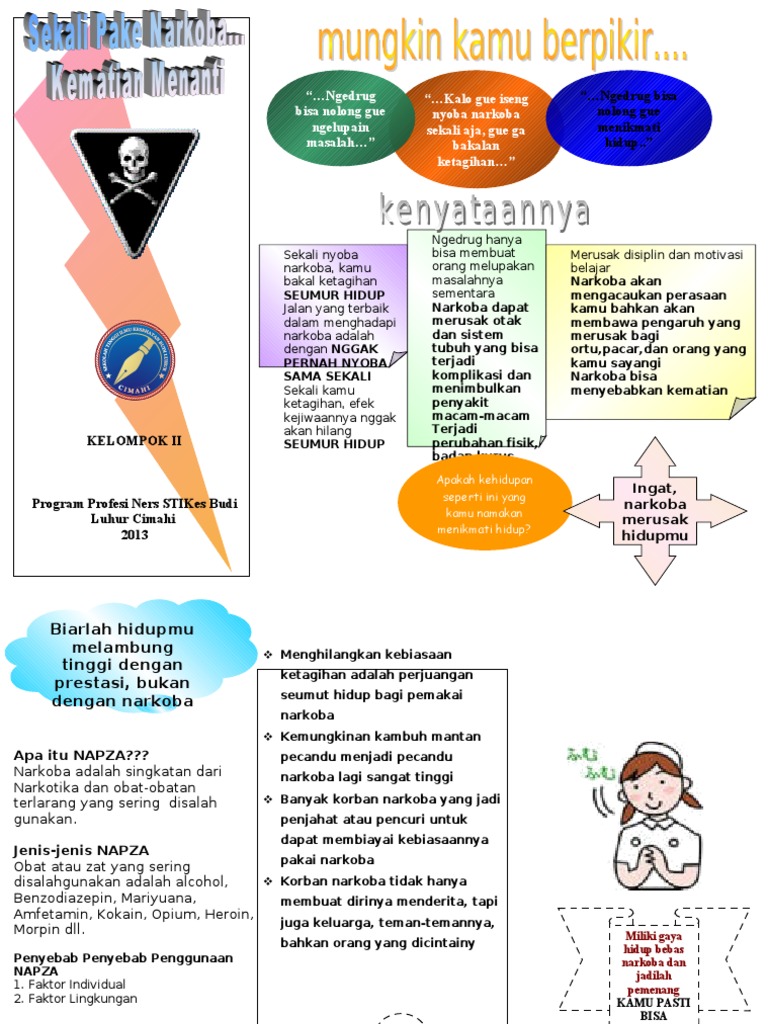 Leaflet Narkoba | PDF | Kesehatan Holistik | Gaya Hidup