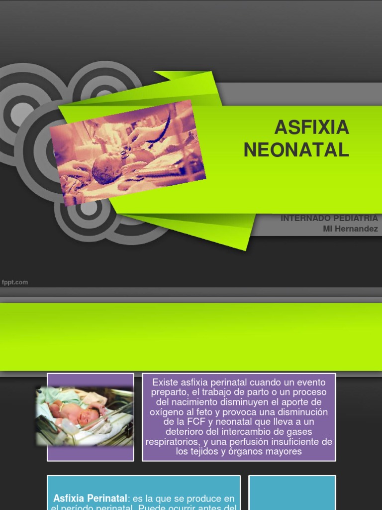 Asfixia Neonatal | PDF | Parto | Infantes