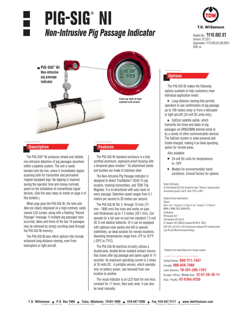 Pig Signal | Communications Satellite | Pipe (Fluid Conveyance)