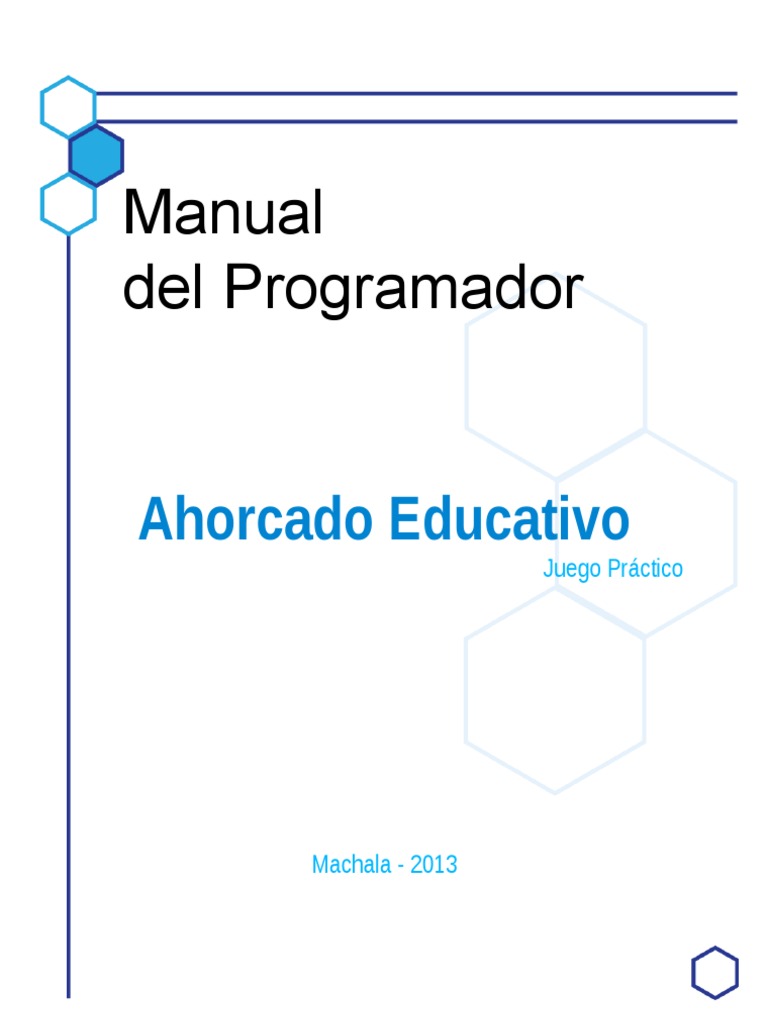 Manual de Programador | PDF | Informática