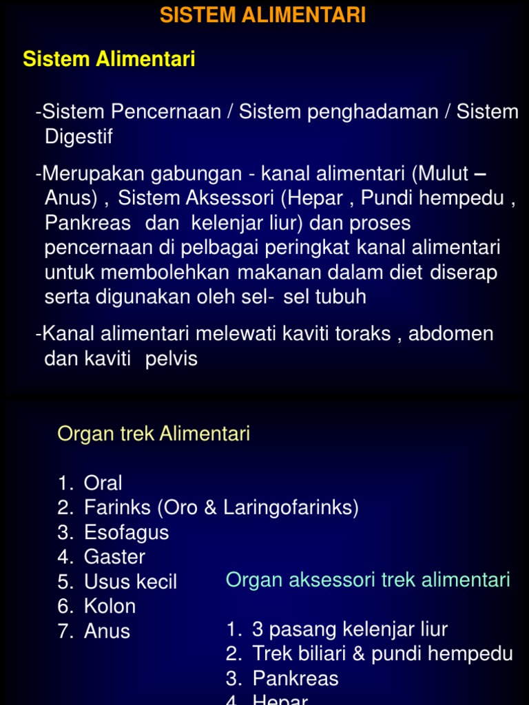 6.1 Struktur & Fisiologi Sistem Gastros Usus | PDF