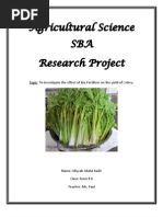 CSEC SBA 1 (Food Nutrition and Health) 2024-2026 | PDF | Hors D'oeuvre ...