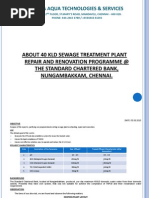 STP Plant Design Model | PDF | Sewage Treatment | Industrial Processes