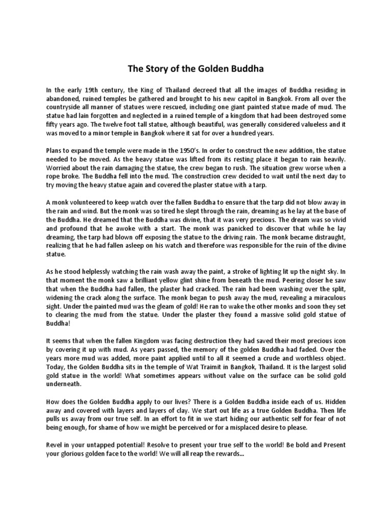 Discover Your Inner Golden Buddha | PDF