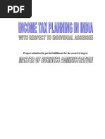 Project Report On Taxation | PDF | Income Tax In India | Capital Gains Tax