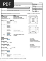 Design of Base Plate by Eurocode | PDF | Strength Of Materials | Column
