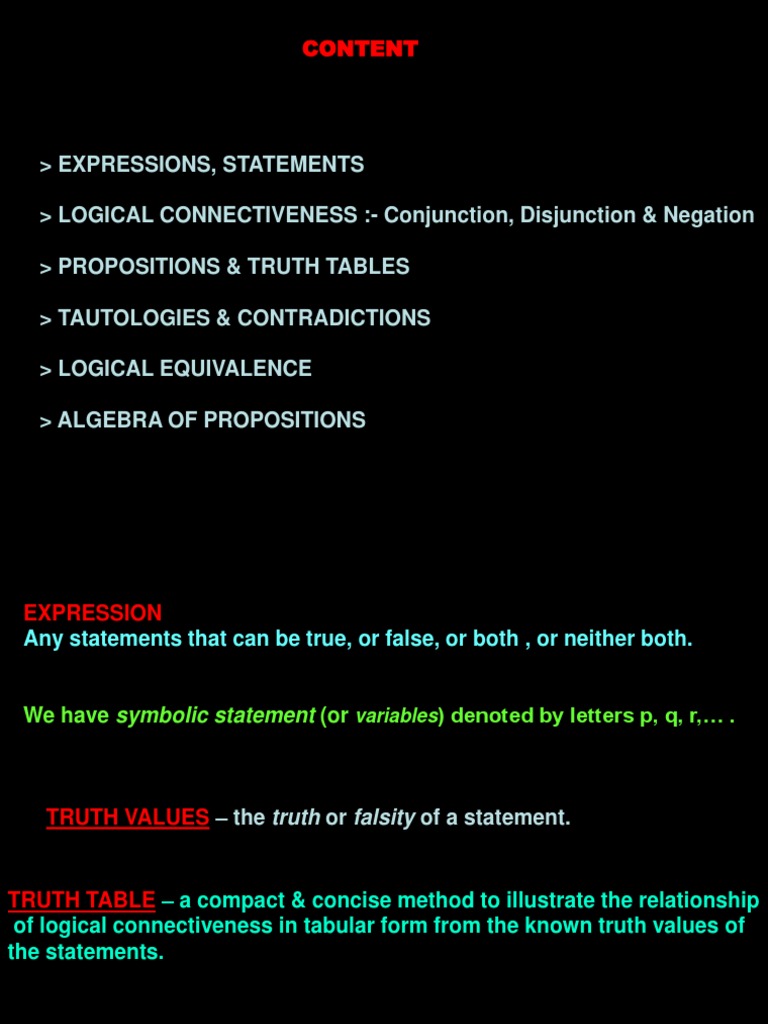 Logic | Download Free PDF | If And Only If | Contradiction