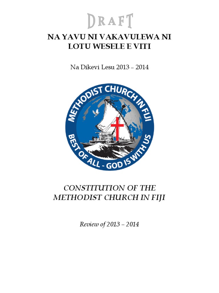 Constitution of the Methodist Church Fiji | PDF | Confirmation | Fiji