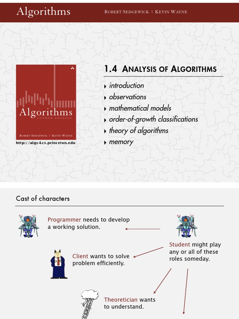 Analysis Of Algorithms Into Coursenotes Pdf Data Type Integer Computer Science