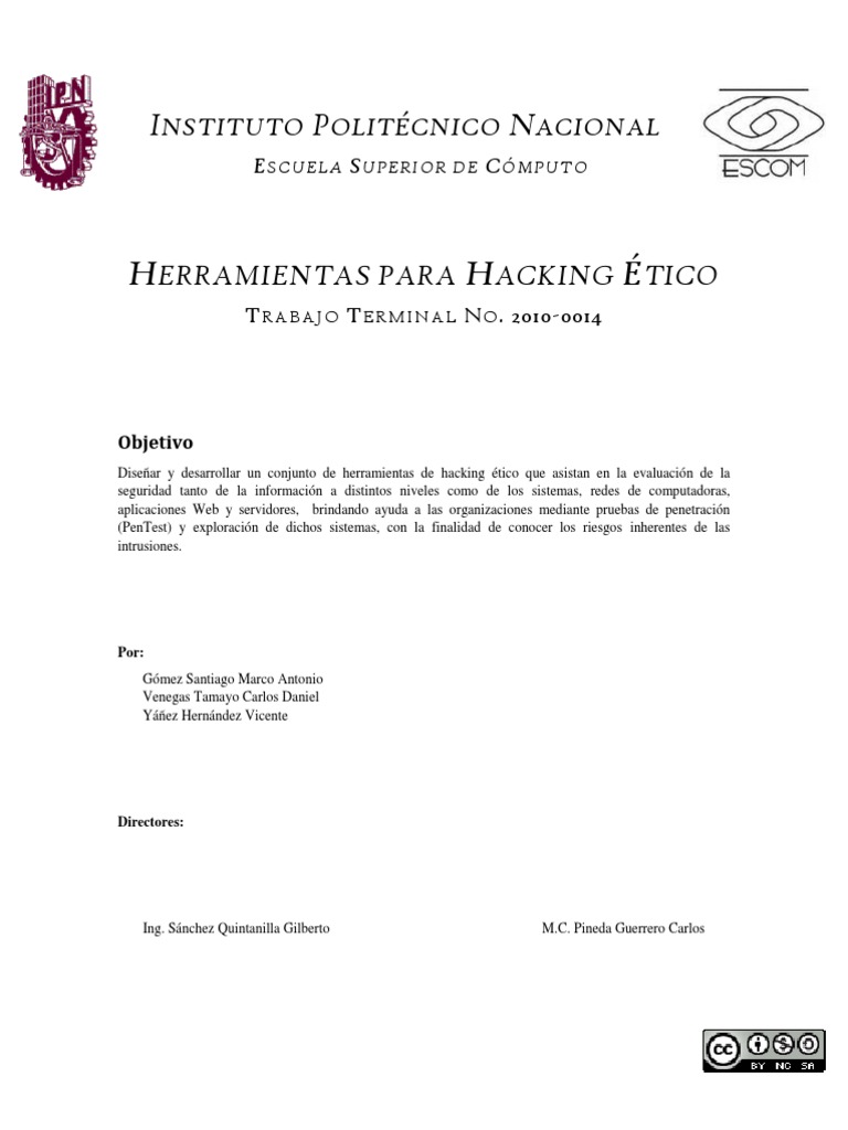 Hacking Etico Pdf Hacker De Seguridad Seguridad De Información