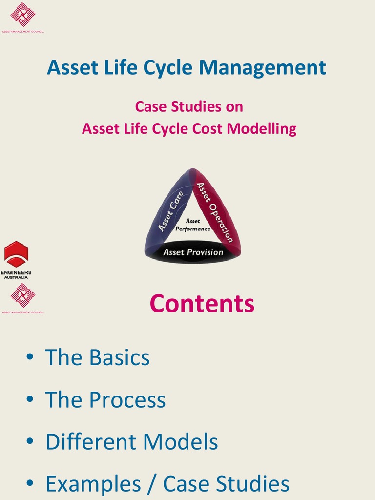 Asset Life Cycle Cost Modelling Guide | PDF | Product Lifecycle ...