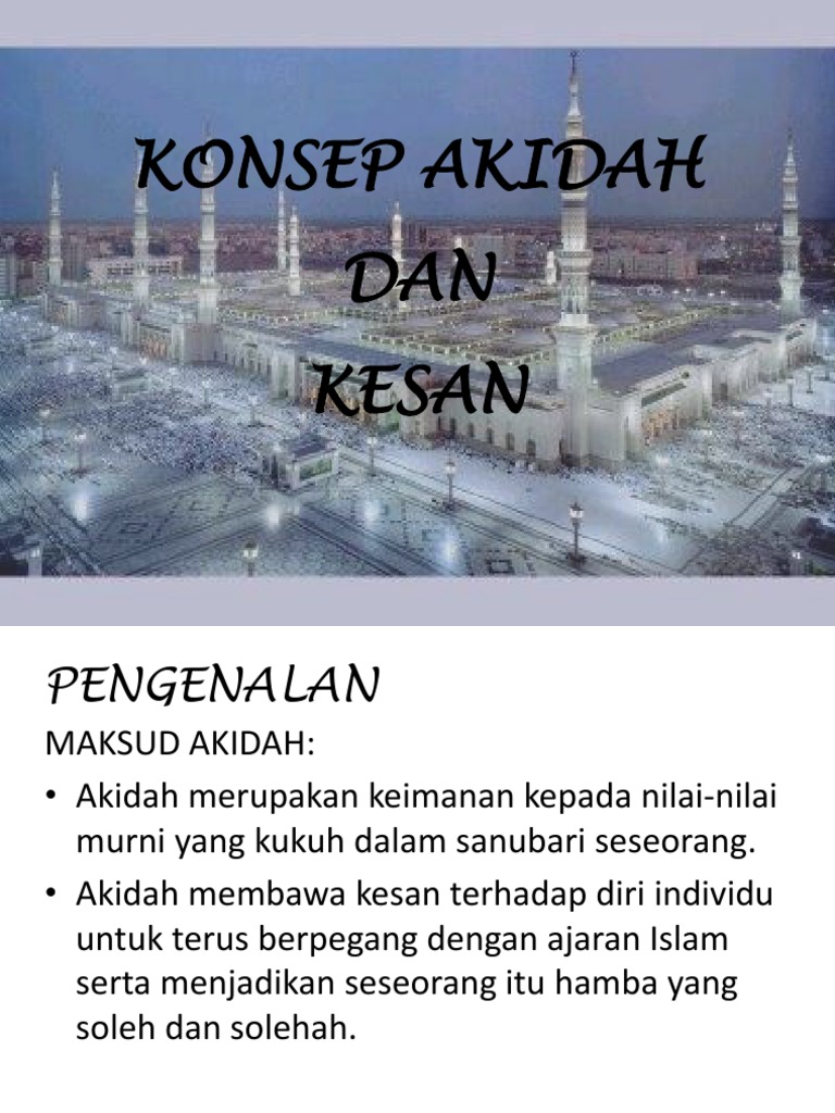 Konsep Akidah | PDF