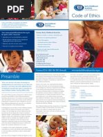 ECA Code of Ethics for Early Childhood | PDF | Family | Community