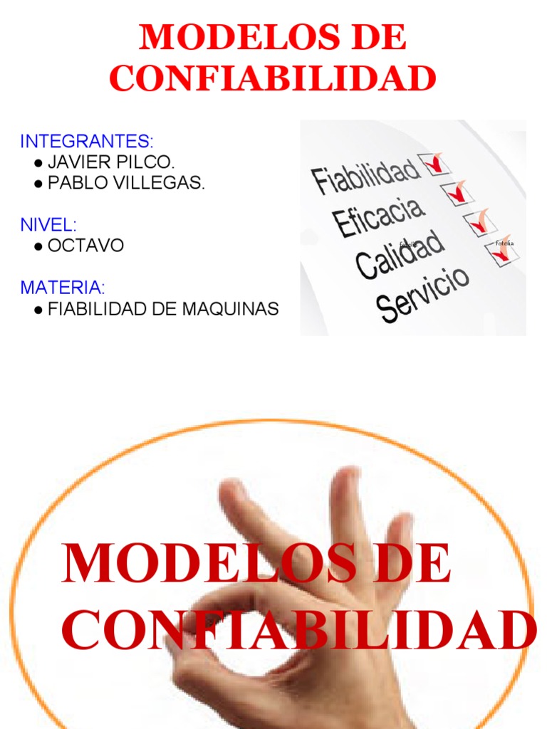Modelos de Fiabilidad | PDF | Distribución normal | Distribución de ...
