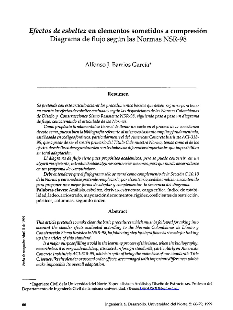 Efecto P Delta | PDF