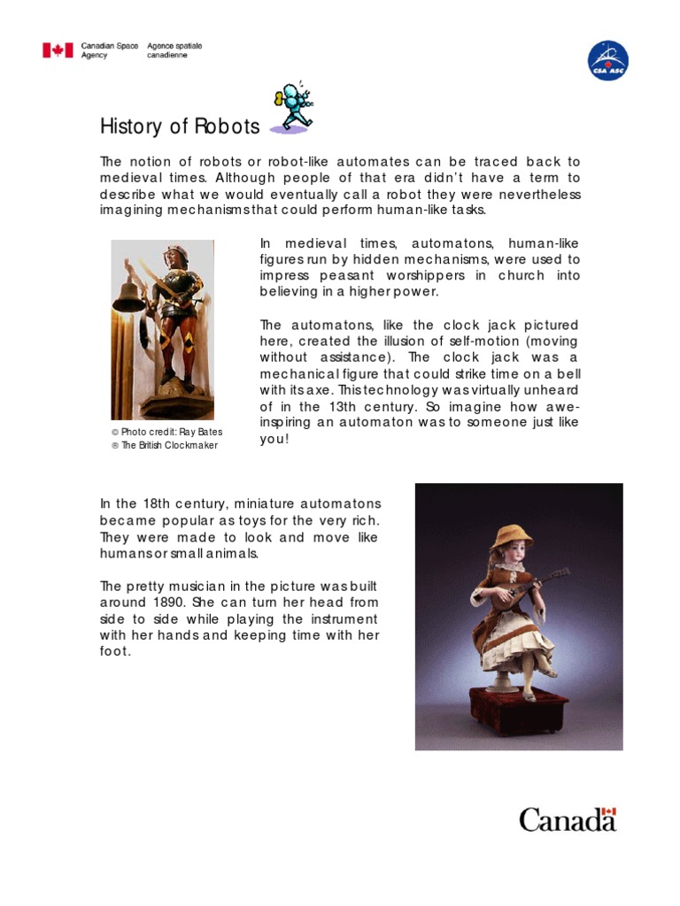 History of Robot ENG | PDF | Canadarm | International Space Station