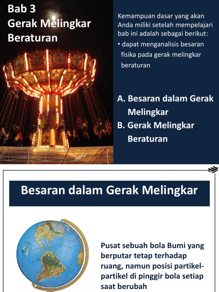 Bab 3 Gerak Melingkar Beraturan | PDF