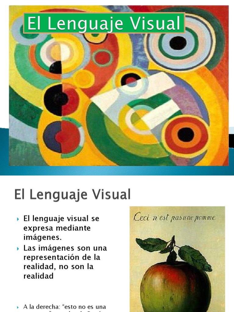 El Lenguaje Visual | PDF | Imagen | Dibujo