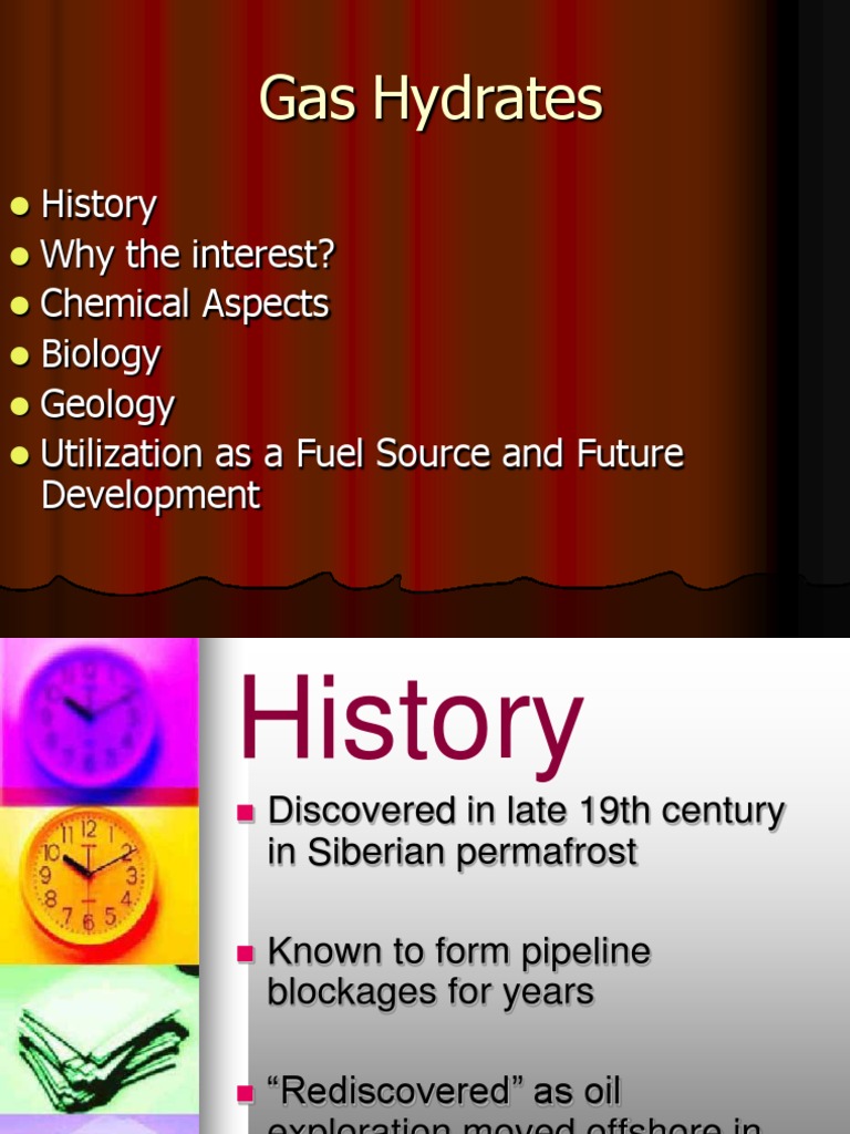 Gas Hydrates: History, Chemistry, and Future | PDF | Social Science ...