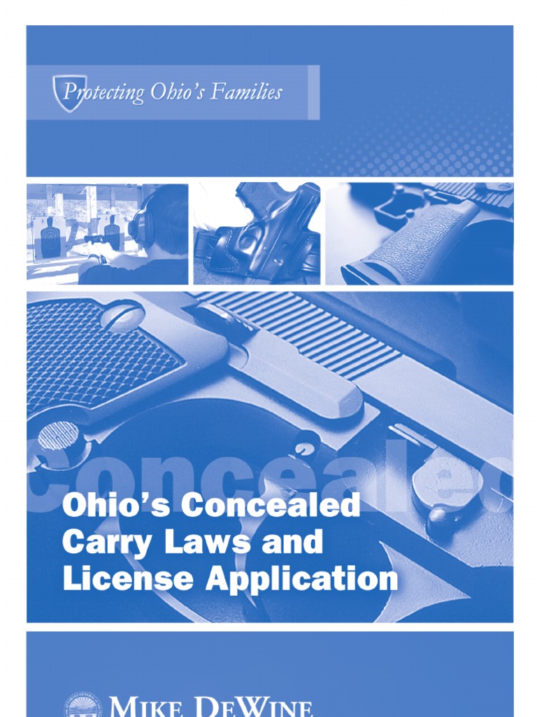 Ohio Concealed Carry Laws Guide | PDF | Politics | Social Science