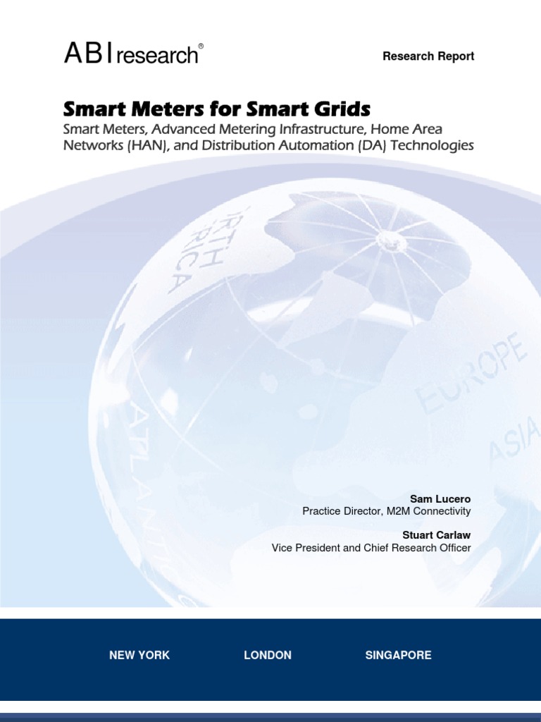 Smart Meters For Smart Grids | Download Free PDF | Smart Grid ...
