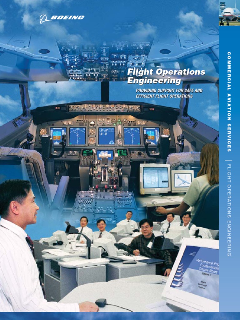 Flight Ops Eng PDF | PDF | Dispatcher | Boeing