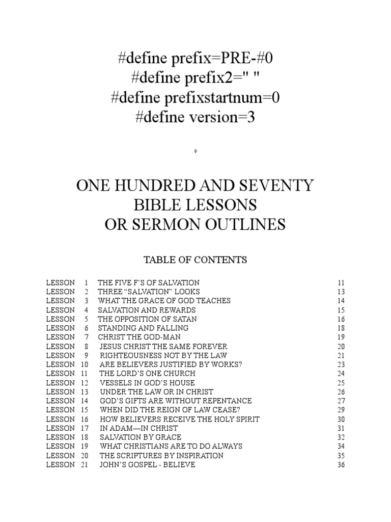 Lesson 170: The Christian's Mouth | PDF | Justification (Theology ...