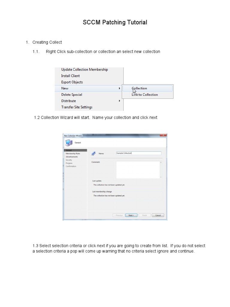 SCCM Patching Tutorial | PDF | Microsoft Windows | Utility Software