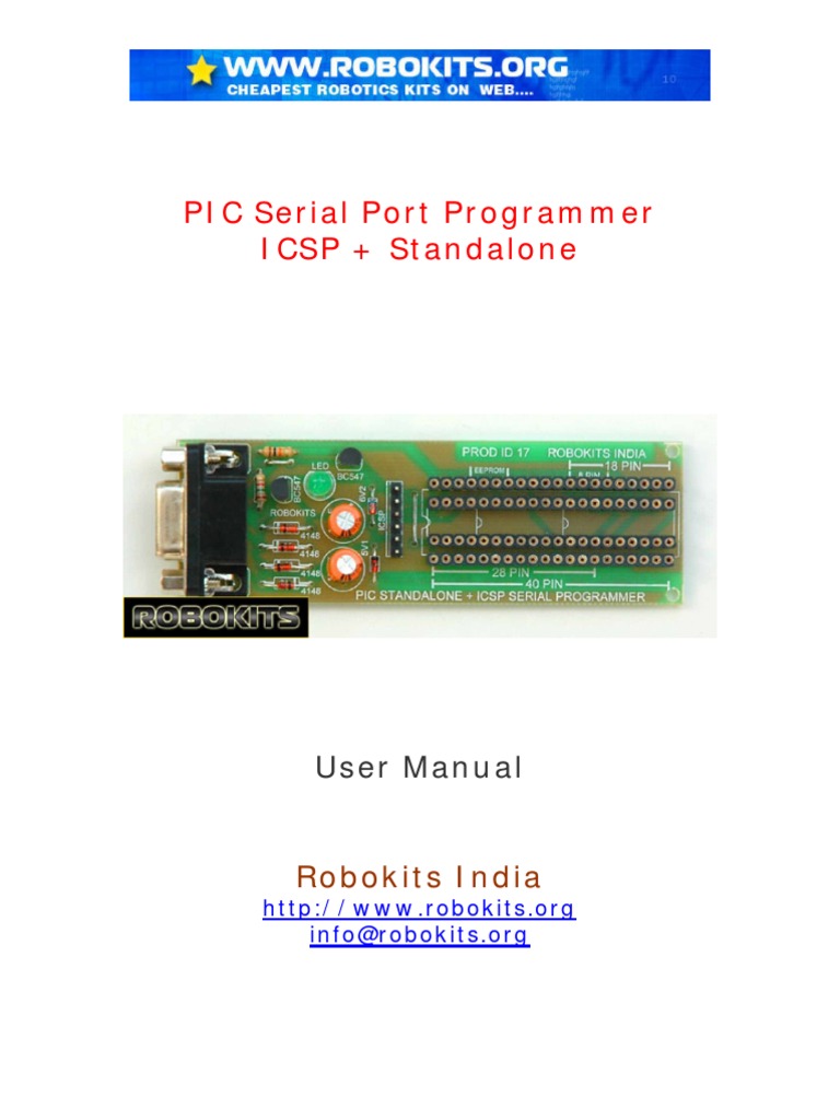 PIC Programmer ICSP+Standalone | Download Free PDF | Pic ...