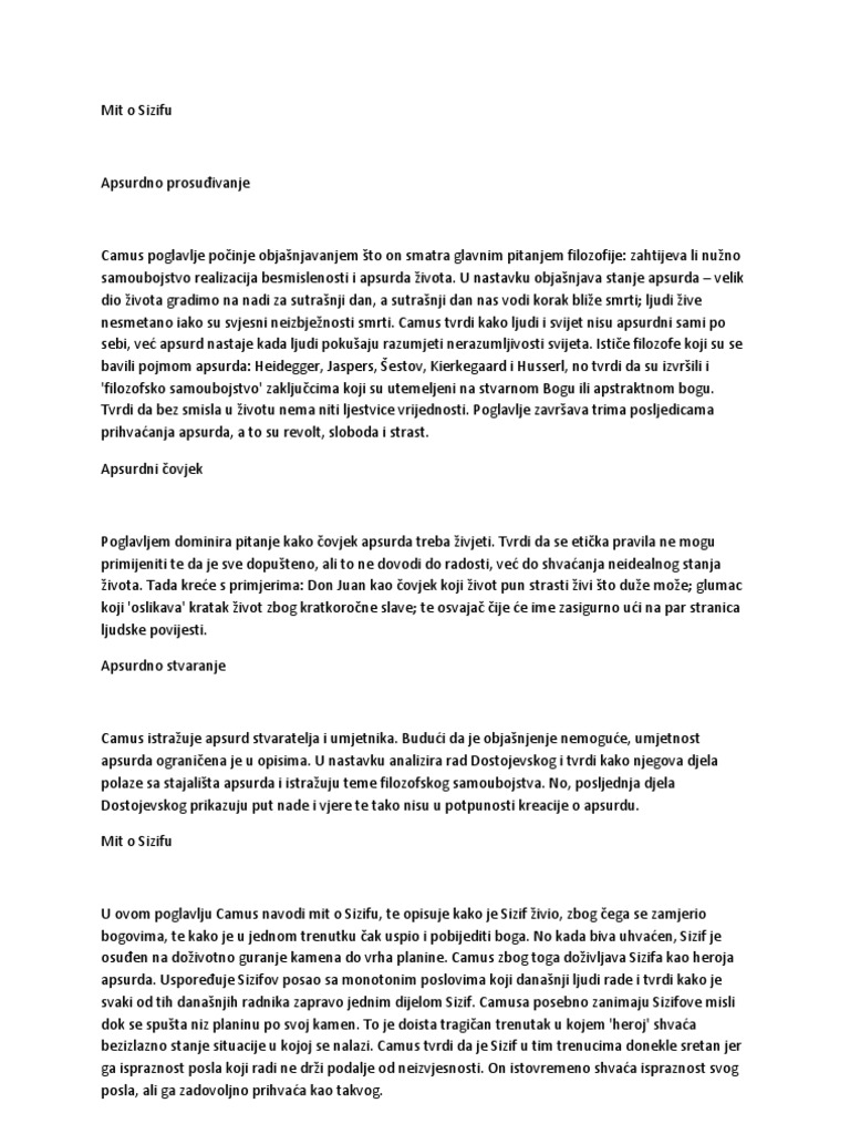 Sizif | PDF