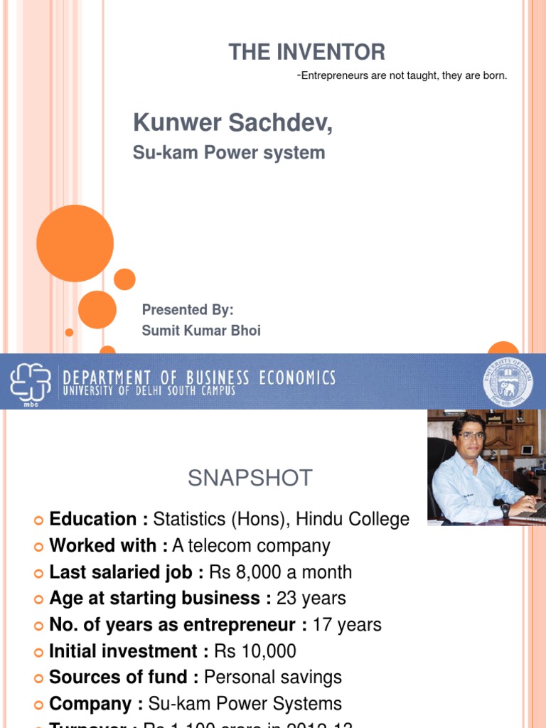 Entrepreneur Journey of Kunwer Sachdev | PDF | Entrepreneurship | Cognition