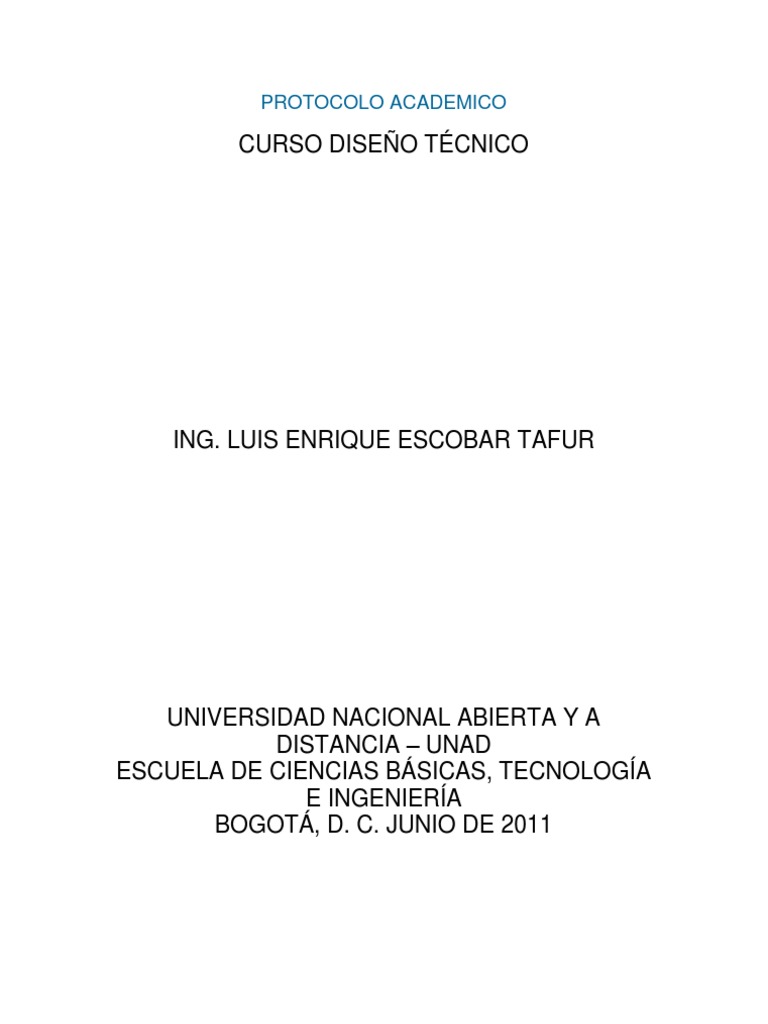 Protocolo Dibujo | Descargar gratis PDF | Dibujo técnico | Aprendizaje