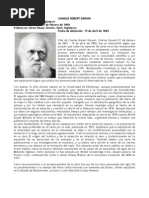 Biografía de Charles Robert Darwin | PDF