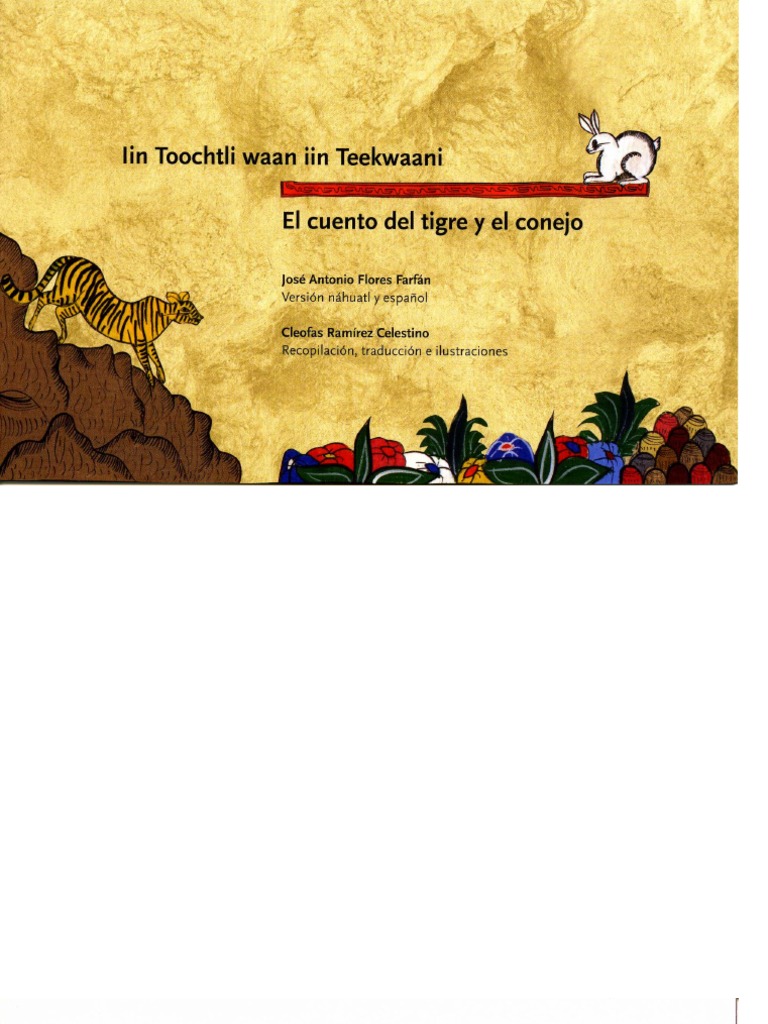 El Cuento Del Tigre Y El Conejo Pdf
