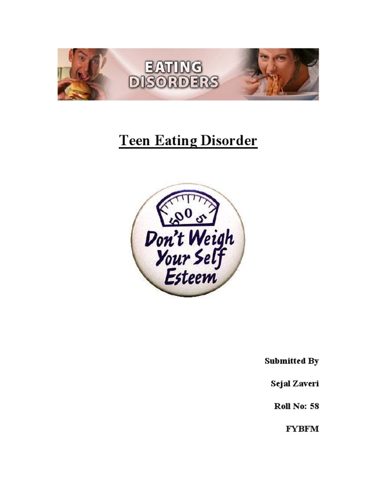Project | PDF | Eating Disorder | Bulimia Nervosa