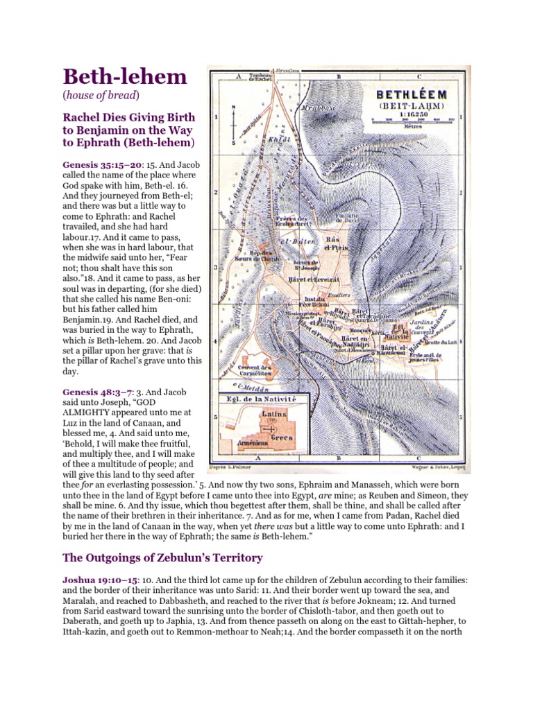 Beth-Lehem: (House of Bread) | PDF | Ruth (Biblical Figure) | Book Of Ruth