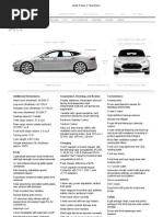 Tesla Model Brochure Overview | PDF