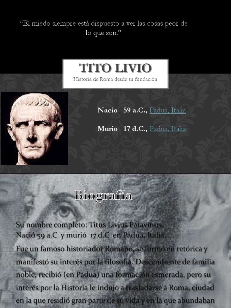 Tito Livio | PDF | Roma antigua
