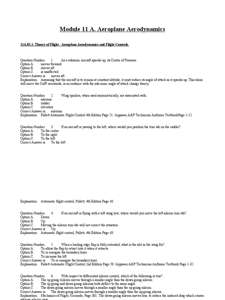 EASA 66 Module-11A-New | PDF