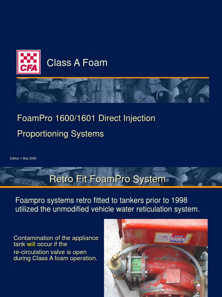 FoamPro 1600/1601 System Guide | PDF | Valve | Foam