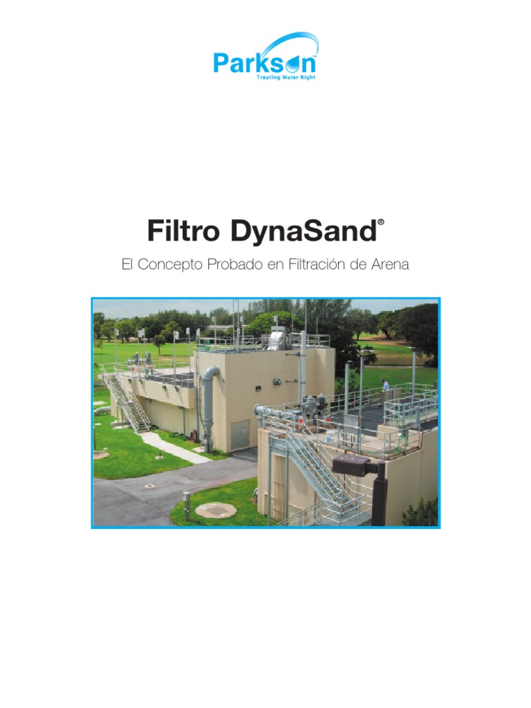 Filtro DynaSand: Filtración Eficiente | PDF | Filtración | Agua