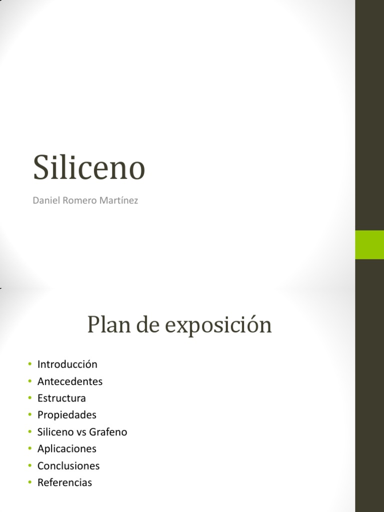 Siliceno | PDF | Grafeno | Batería (electricidad)
