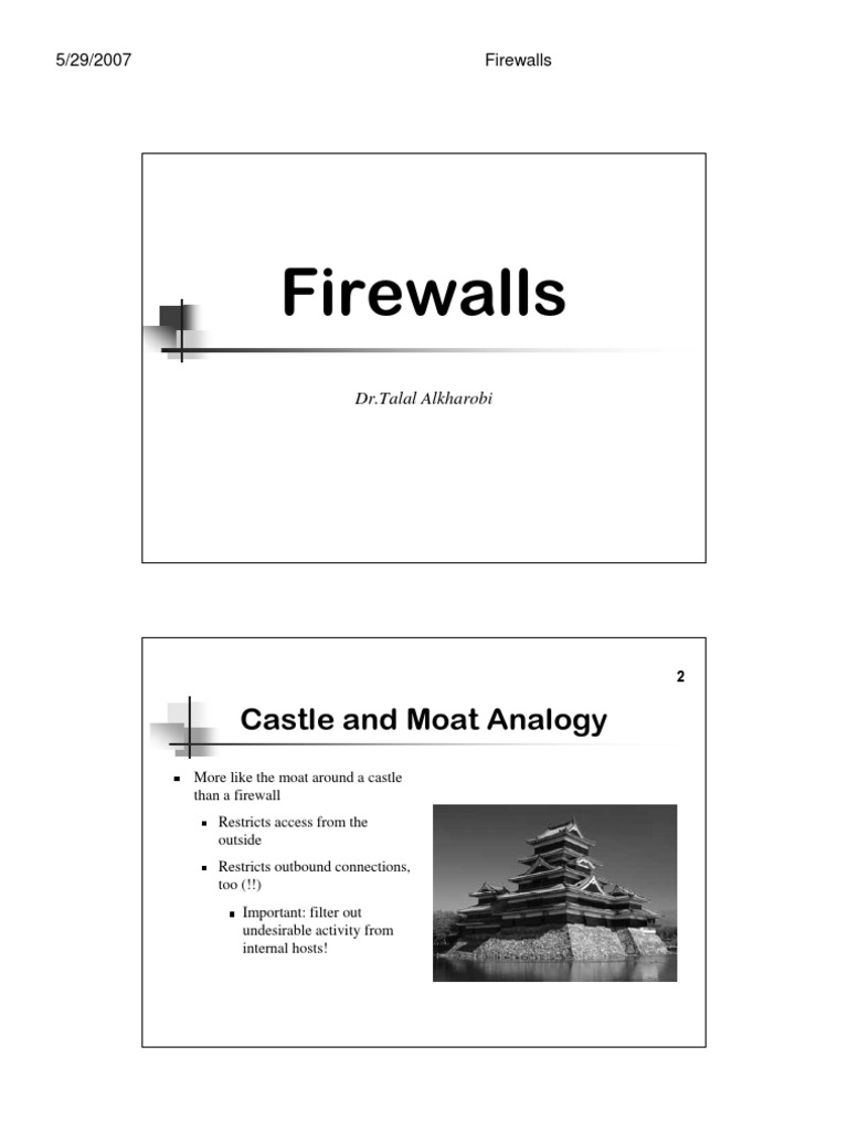 Firewall PDF | PDF | Firewall (Computing) | Port (Computer Networking)